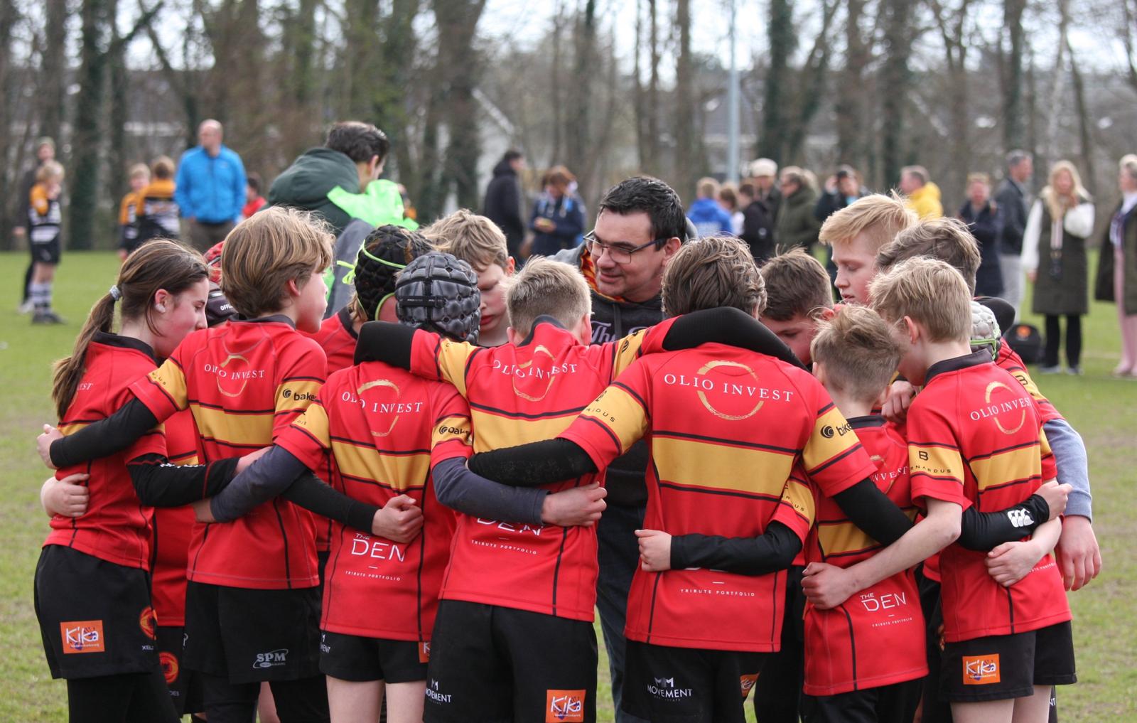 Mini-meiden werken naar de belangrijke momenten! - The Dukes Rugby